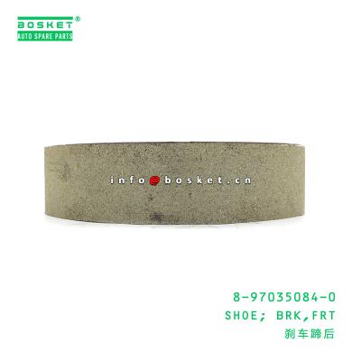 China ISUZU NKR Front Brake Shoe 8970350840 8-97035084-0 1.14kg for sale