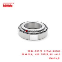 China 9884-90120 SZ366-90006 Rear Axle Hub Outer Bearing for HINO E13C 150mm for sale