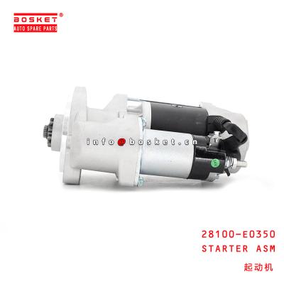 China 28100-E0350 Starter Assembly for HINO JO8C Engine 12V 3.0kW for sale