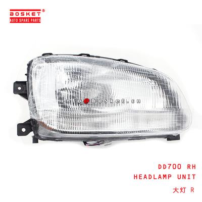 China DD700 RH Headlamp Unit for HINO 700 Truck 24V 12V Headlight Assembly for sale