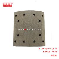 China HINO700-SCP-H Brake Pads for HINO 700 Truck Heavy Duty Friction Material for sale