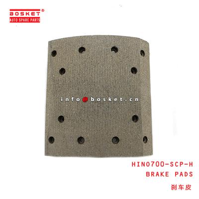 China HINO700-SCP-H Brake Pads for HINO 700 Truck Heavy Duty Friction Material for sale