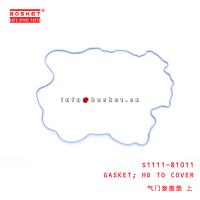 China Hino J08E Engine Head to Cover Gasket S1111-81011 3 Months Warranty for sale
