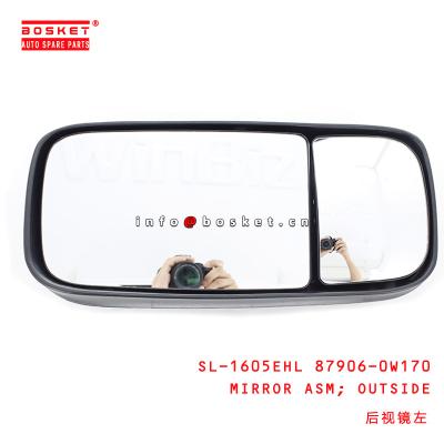 China HINO 300 Outside Mirror Assembly SL-1605EHL 87906-0W170 Replacement for sale