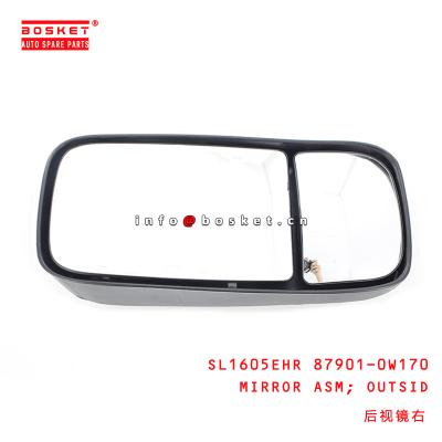 China SL1605EHR 87901-0W170 HINO 300 Outside Mirror Assembly 12V for sale