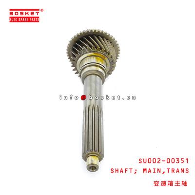 China Transmission Main Shaft SU002-00351 for HINO 300 N04C Engine for sale