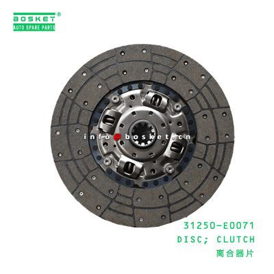 China 31250-E0071 Clutch Disc for Hino E13C Truck Heavy Duty 430mm for sale