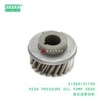 China Hino J05E High Pressure Oil Pump Gear S1360-31190 Engine Parts for sale
