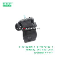 China Front Engine Foot Rubber 8971228901 8970707021 for ISUZU NHR 1.655kg for sale