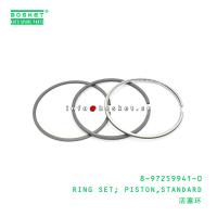 China ISUZU NKR77 4JH1 Standard Piston Ring Set 8-97259941-0 8972599410 for sale