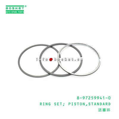 China ISUZU NKR77 4JH1 Standard Piston Ring Set 8-97259941-0 8972599410 for sale