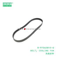 China ISUZU NPR 4HK1 Engine Cooling Fan Belt 8973628150 8-97362815-0 0.144kg for sale