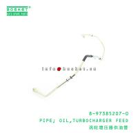 China ISUZU NPR Turbocharger Feed Oil Pipe 8973852070 8-97385207-0 0.3kg for sale