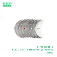 China Isuzu XD Standard Crankshaft Metal Kit 8980890850 8-98089085-0 Engine Parts for sale