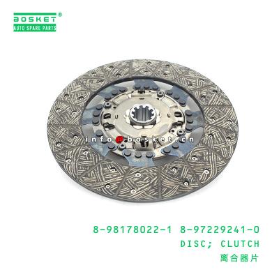 China ISUZU NPR 4HE1 Clutch Disc 8981780221 8972292410 8-98178022-1 8-97229241-0 4.3kg for sale
