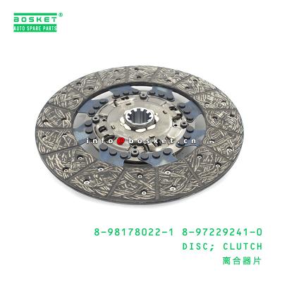 China Clutch Disc 8981780221 8972292410 for ISUZU NPR 4HE1 4.3kg for sale