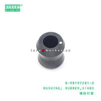 China ISUZU NLR85 Shock Absorber Rubber Bushing 8981972810 0.03kg Chassis Parts for sale