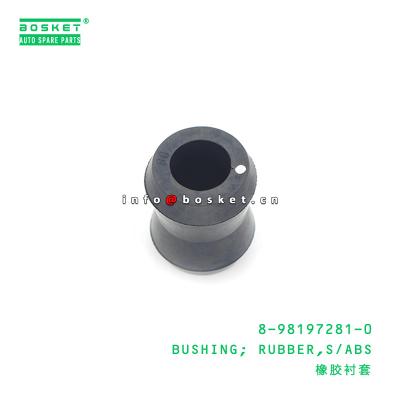 China ISUZU NLR85 Shock Absorber Rubber Bushing 8981972810 0.03kg Chassis Parts for sale