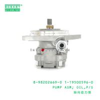 China ISUZU LT 6HE1 Oil Power Steering Pump Assembly 8982026690 1195005960 3.8kg for sale