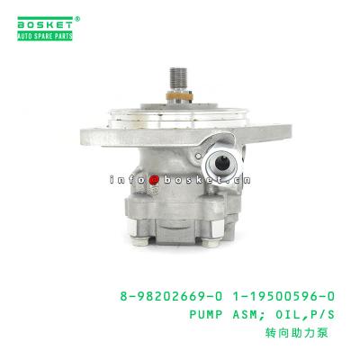 China ISUZU LT 6HE1 Oil Power Steering Pump Assembly 8982026690 1195005960 3.8kg for sale