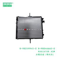 China ISUZU NPR 4HK1 Radiator Assembly 8982599450 8980466620 13.5kg for sale