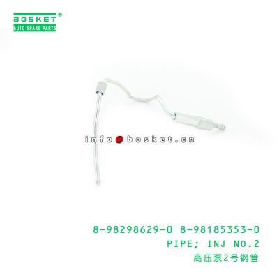China Injection No.2 Pipe 8982986290 8981853530 for ISUZU NPR75 4HK1T Engine for sale