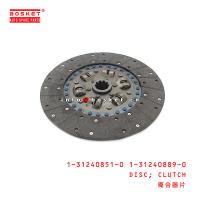 China Clutch Disc 1-31240851-0 1-31240889-0 Replacement for ISUZU FRR FSR FTR FVR 7kg for sale