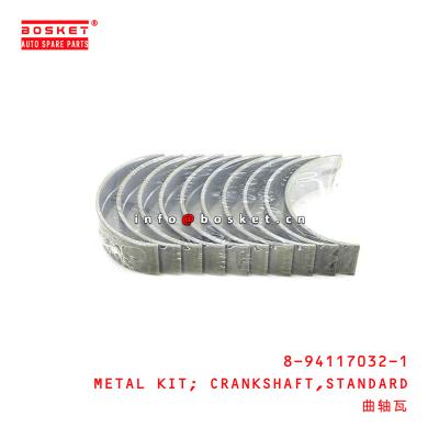 China ISUZU NPR 4BG1 4BD1 Standard Crankshaft Metal Kit 8941170321 8-94117032-1 for sale