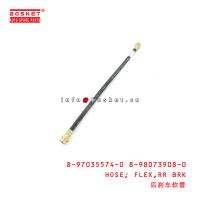 China ISUZU 700P Rear Brake Flex Hose 8-97035574-0 8-98073908-0 8970355740 8980739080 for sale