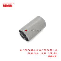 China ISUZU NKR55 4JB1 Rear Leaf Spring Bushing 8-97074826-0 8-97034381-0 8970748260 for sale