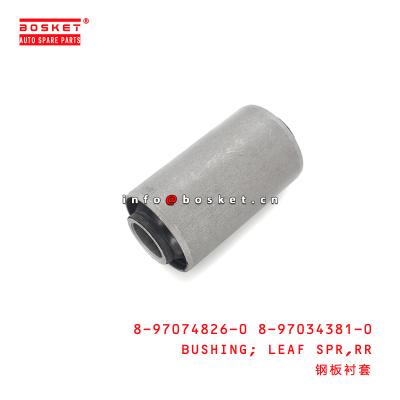 China ISUZU NKR55 4JB1 Rear Leaf Spring Bushing 8-97074826-0 8-97034381-0 8970748260 for sale