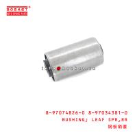 China ISUZU NKR55 4JB1 Rear Leaf Spring Bushing 8-97074826-0 8-97034381-0 8970748260 for sale
