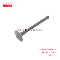 China ISUZU Engine Exhaust Valve 8-97085066-0 8970850660 for NPR 4BD1 6BD1 6BG1 for sale