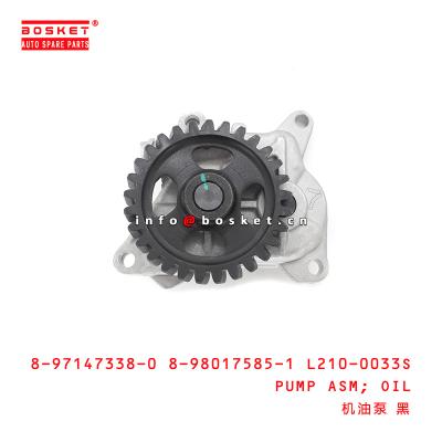 China Oil Pump Assembly 8-97147338-0 8-98017585-1 L210-0033S for ISUZU NKR NPR 4HF1 4HE1 4HG1 4HK1 for sale