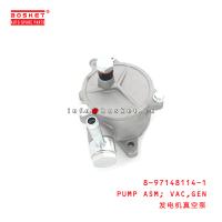 China Generator Vacuum Pump Assembly 8-97148114-1 8971481141 for ISUZU NKR NPR 4HF1 for sale