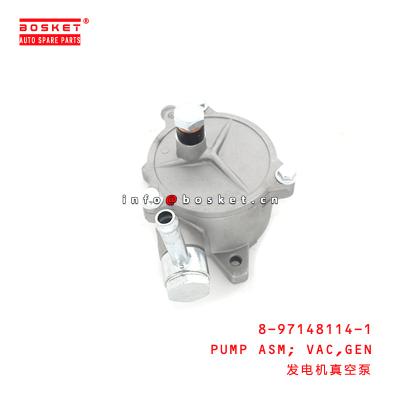China Generator Vacuum Pump Assembly 8-97148114-1 8971481141 for ISUZU NKR NPR 4HF1 for sale