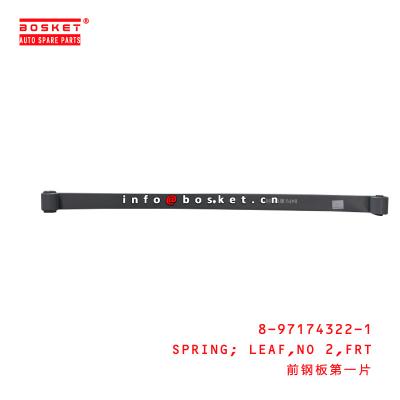 China ISUZU NQR Front No 1 Leaf Spring 8971743221 8-97174322-1 9KG for sale