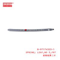 China Front Leaf Spring 8971743231 8-97174323-1 for ISUZU NQR 7KG for sale