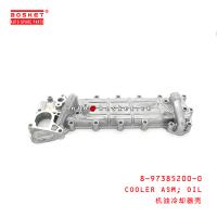 China Oil Cooler Assembly 8-97385200-0 8973852000 for ISUZU NKR NPR 2.66kg for sale