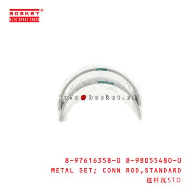 China Standard Connecting Rod Metal Set 8-97616358-0 8-98055480-0 for ISUZU LV 4HK1 6HK1 for sale