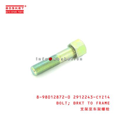China ISUZU CYZ VC46 Brake Bracket Bolt 8-98012872-0 2912243-CYZ14 0.22kg for sale