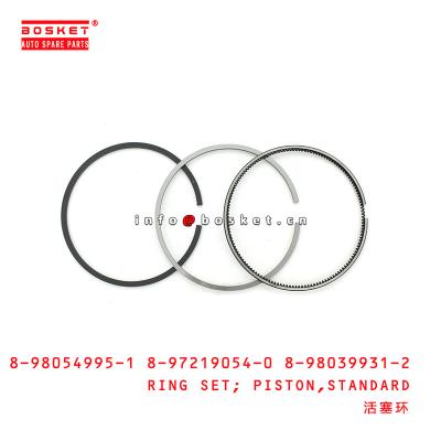 China Standard Piston Ring Set 8-98054995-1 8-97219054-0 for ISUZU NKR 4HG1 Engine 0.1kg for sale