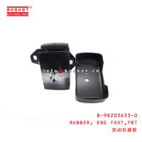 China ISUZU NQR90 4HK1 Front Engine Foot Rubber 8982036330 8-98203633-0 2.2kg for sale