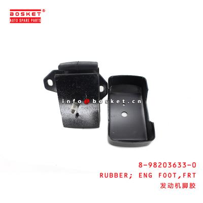 China ISUZU NQR90 4HK1 Front Engine Foot Rubber 8982036330 8-98203633-0 2.2kg for sale