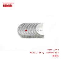 China QZW 3KC1 Metal Crankshaft Set for ISUZU 3KC1 Engine 0.148kg for sale