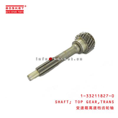 China ISUZU FRR FSR Transmission Top Gear Shaft 1332118270 1-33211827-0 3.3kg for sale