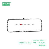 China ISUZU Oil Pan to Cylinder Block Gasket 1113671291 for FVR23 6SD1 Engine for sale