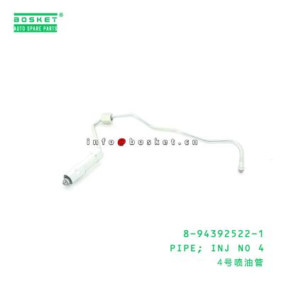 China ISUZU FRR FSR FTR Injector Pipe 8-94392522-1 8943925221 Fuel Injection No 4 for sale