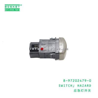 China ISUZU NKR NPR Hazard Light Switch 8-97202479-0 8972024790 4JB1 12V for sale