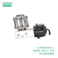China Exhaust Brake Unit 8980332001 8-98033200-1 for ISUZU NPR71 NQR71 2.12kg for sale